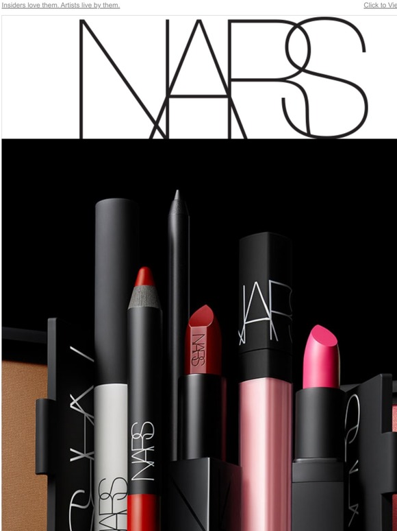 NARS: Meet the icons. | Milled