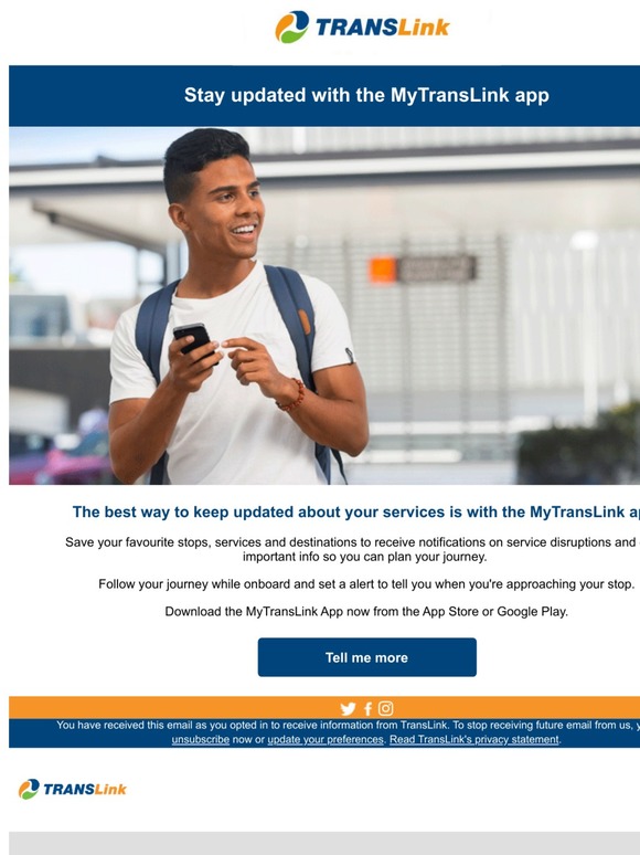 TransLink: Stay updated with the MyTransLink app | Milled