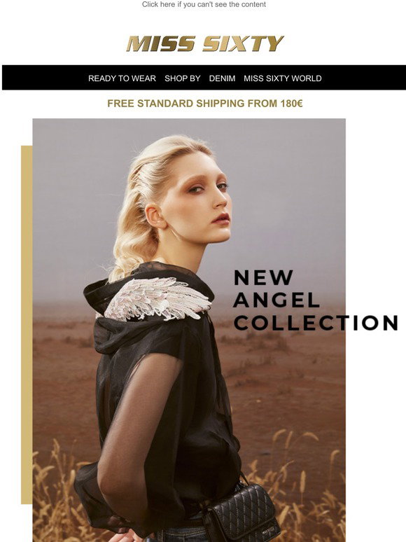 Miss Sixty: NEW ANGEL COLLECTION | The Miss Sixty angels are always by ...