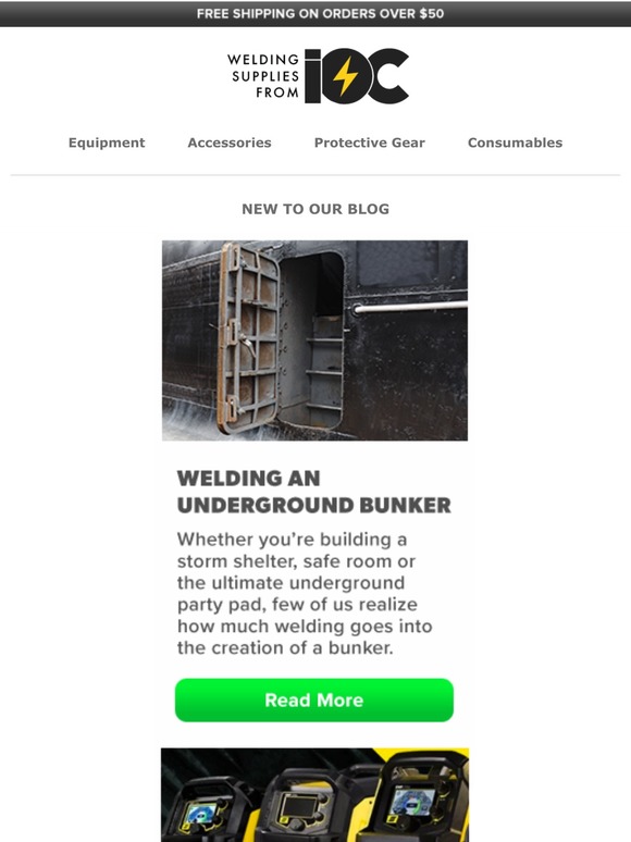 Welding Supplies: The IOC Newsletter: Welding Your Own Underground ...