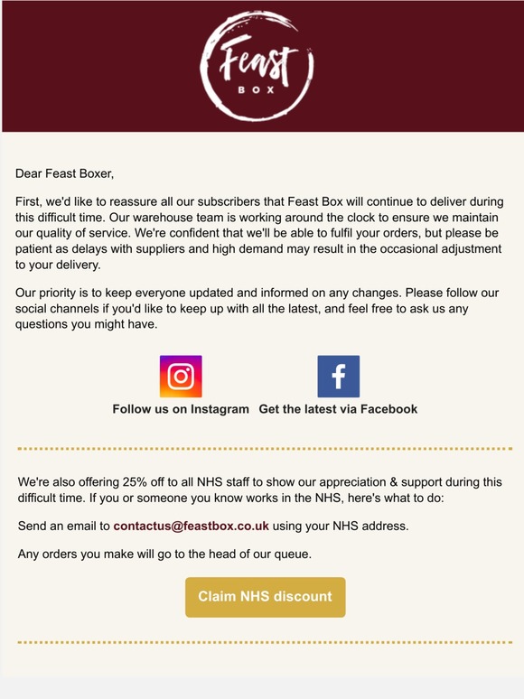 FeastBox: An update from Feast Box | Milled