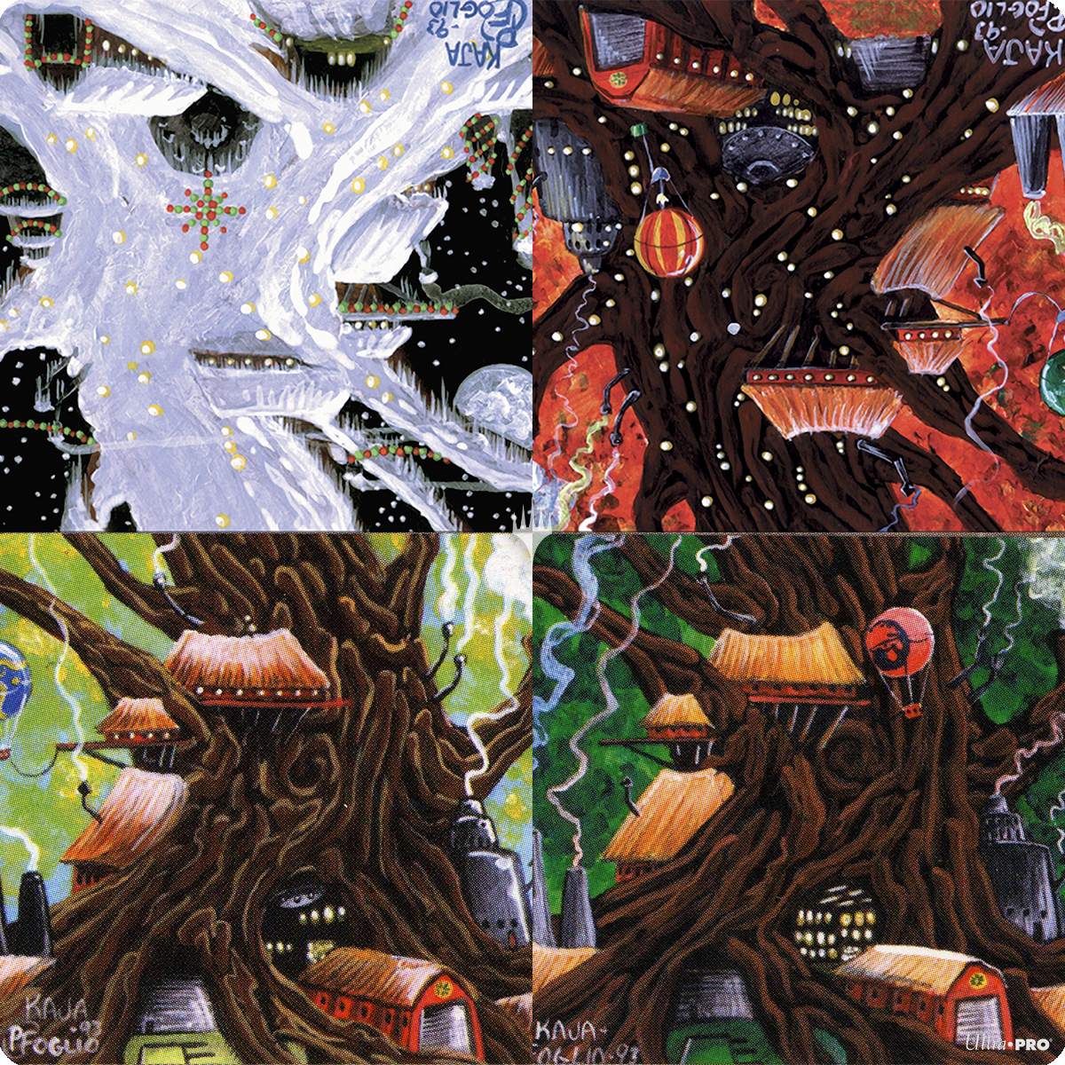 Original Magic Art: All Four Seasons of Mishra's Factory, Now Available ...