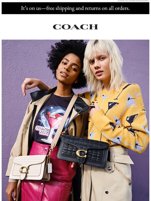 Coach: The New, Tactile Tabby | Milled