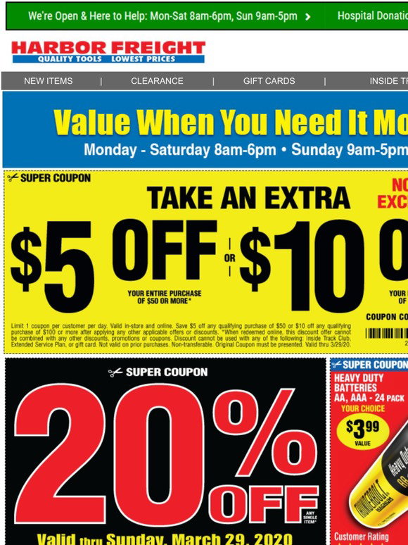 Harbor Freight: Value When You Need It Most | Milled
