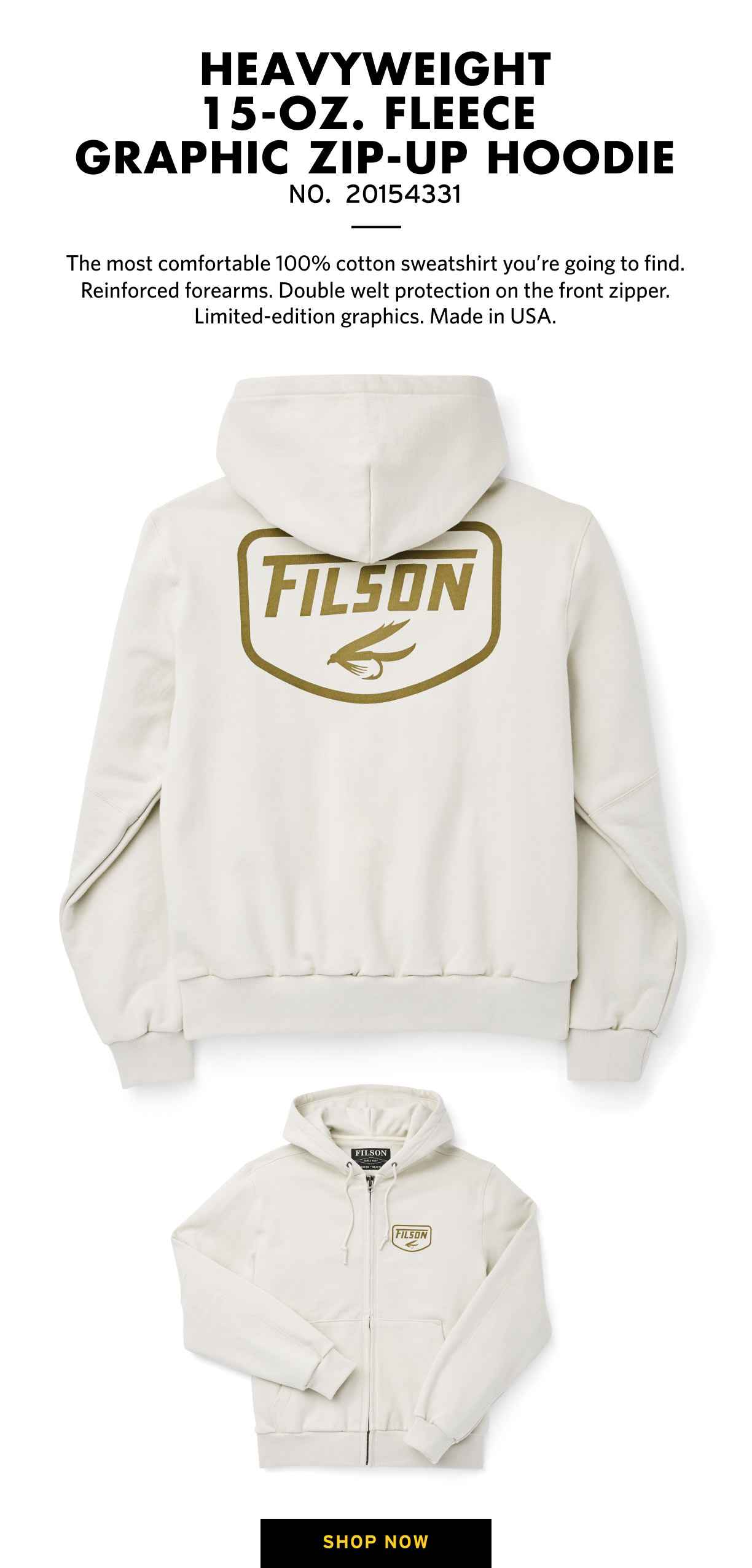 Filson: Fleece & Hoodies | Milled