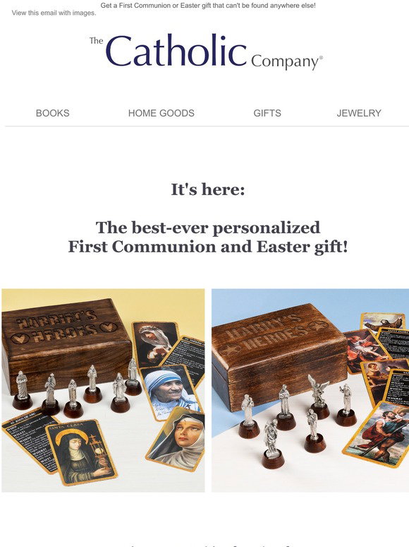 The Catholic Company: Saints-In-A-Box! Our Most Popular Children's Gift ...