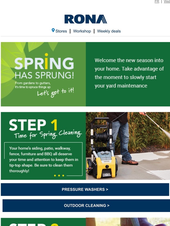 RONA: Spring has sprung! 🌱 | Milled