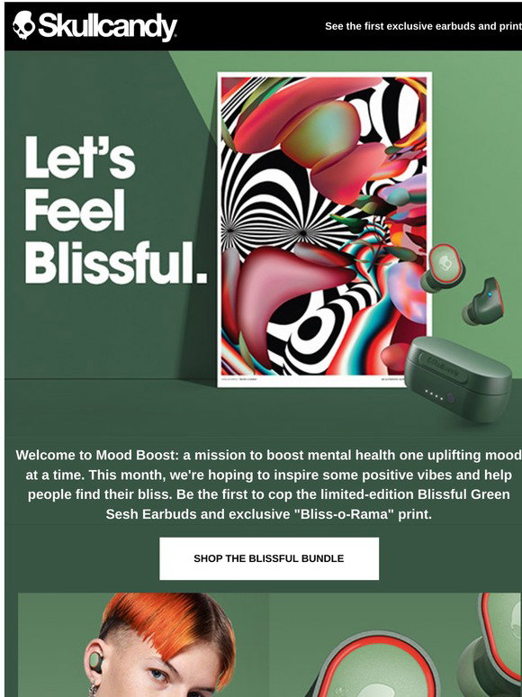 Skullcandy: New arrival: Mood Boost is here. | Milled