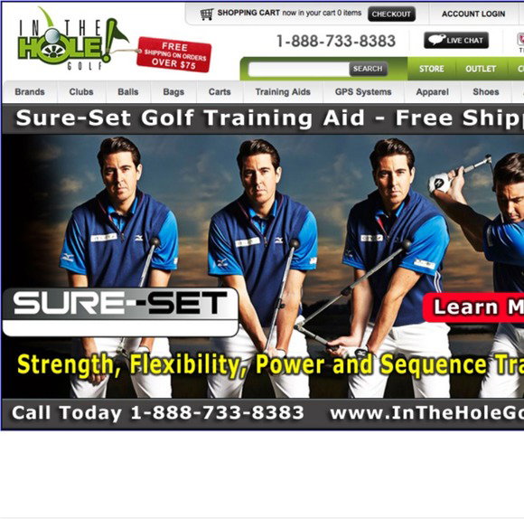 IN THE HOLE GOLF: ⛳ Sure-Set Golf Swing Trainer - Strength ...