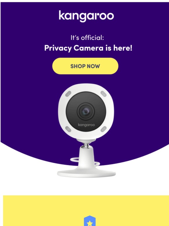 Kangaroo: Today’s the day: Privacy Camera is officially HERE. | Milled