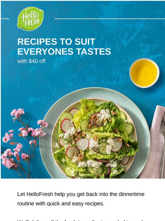HelloFresh: Looking for simply delicious dinner ideas? | Milled
