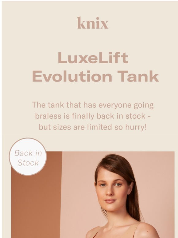 Knix: JUST IN: LuxeLift Tank | Milled