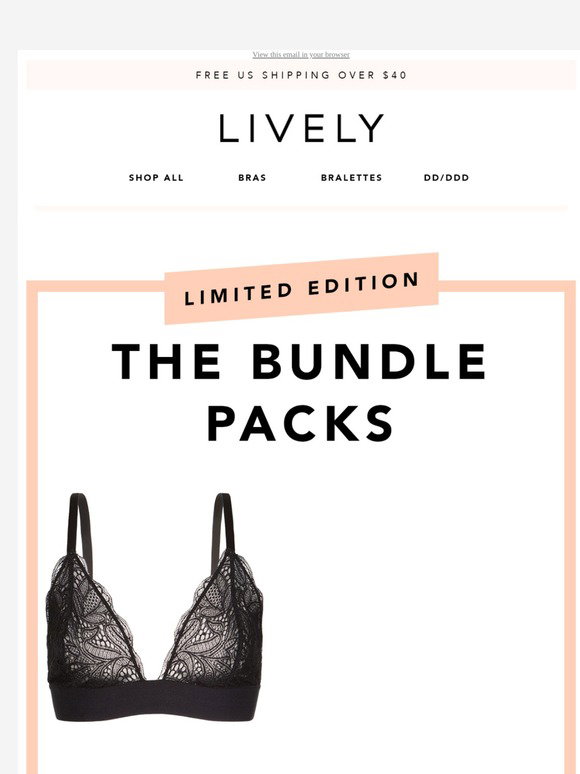 Lively: Introducing: THE BUNDLE PACKS | Milled