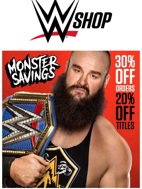 WWE: Congratulations! Here is your reward: 30% Off | Milled