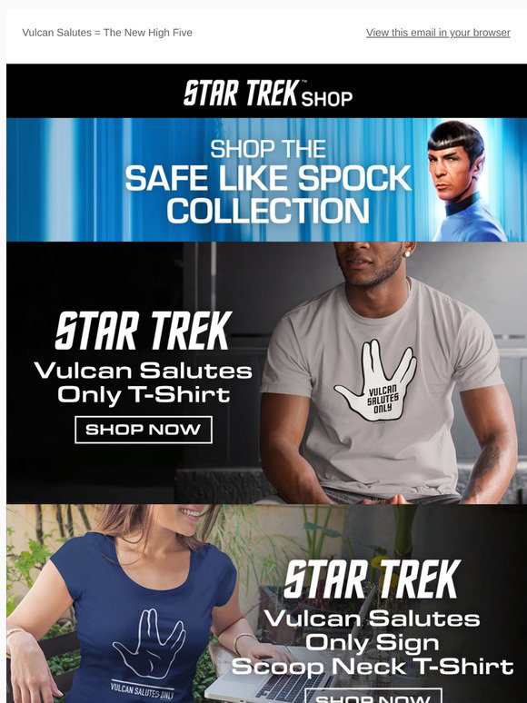 Star Trek: Celebrate High Five Day…The Social Distancing Way 🖖 | Milled