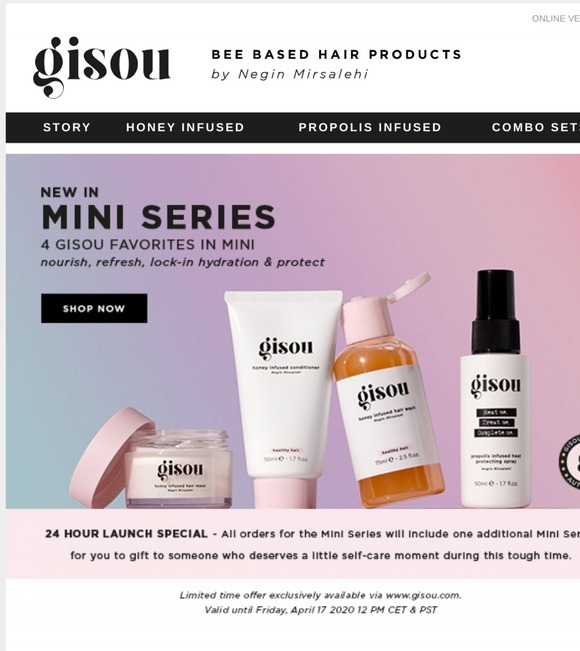 Gisou: NEW Mini Series | Milled