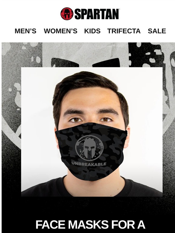 Spartan Race: Give back with Spartan face masks | Milled