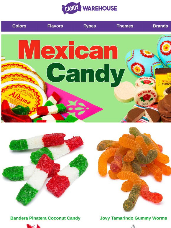 Candy Warehouse: 🇲🇽 Celebrate with Cinco De Mayo Candy at Home! 🍬 | Milled