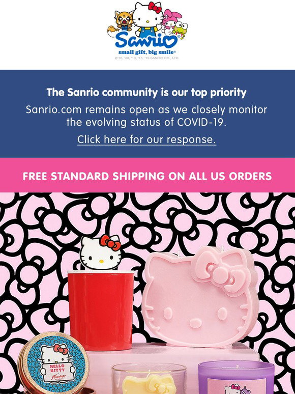 Hello Kitty: Correction: Available Now! Hello Kitty x Flamingo Candles ...