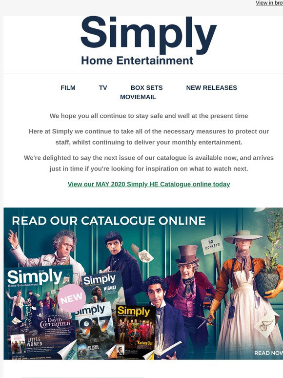 Simply Home Entertainment: Latest Catalogue is OUT NOW for Preview with ...