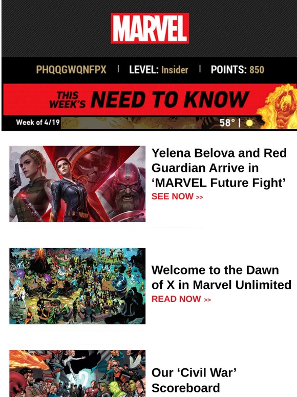 Marvel Store: 'Black Widow' Characters Join ‘MARVEL Future Fight’, Our ...