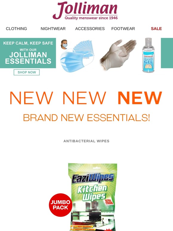 Jolliman: New Lock down Essentials Delivered to your Door Step | Milled