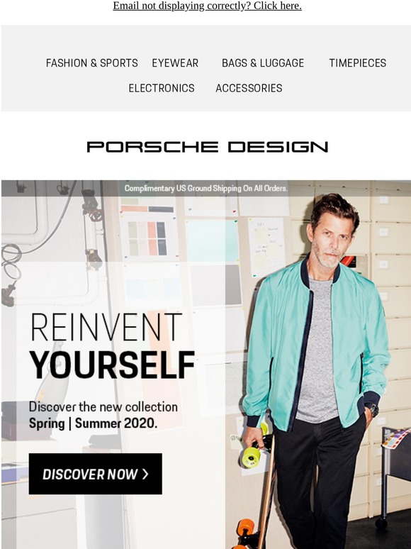 Porsche Design: Summer Styles by Porsche Design | Milled