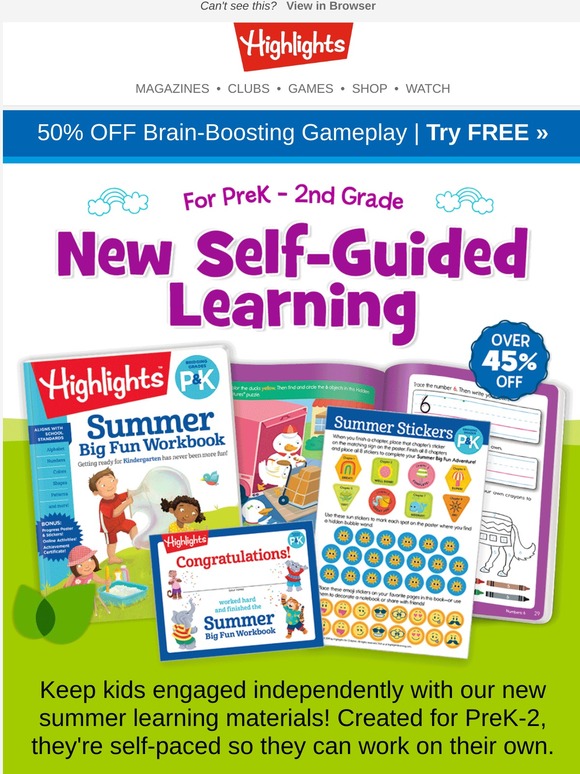 Highlights for Children: ☀️ Learning Looks Different – We Can Help ...