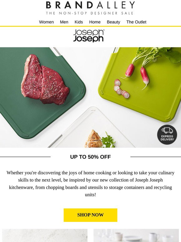 BrandAlley: Joseph Joseph for joyful home cooking | Milled