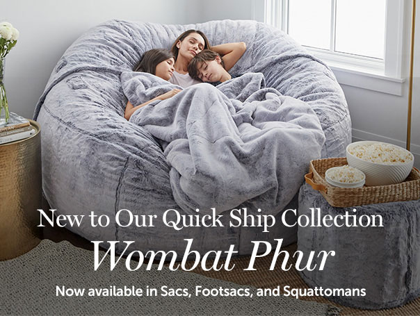 LoveSac: You asked, we listened. Wombat Phur is officially back! | Milled
