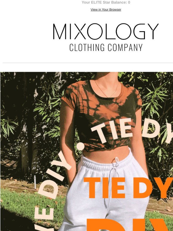 Mixology Clothing Company: From Basic to Tie Dye | Milled