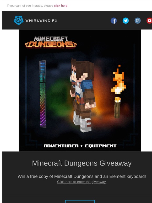 Whirlwind FX: Minecraft Dungeons! | Milled