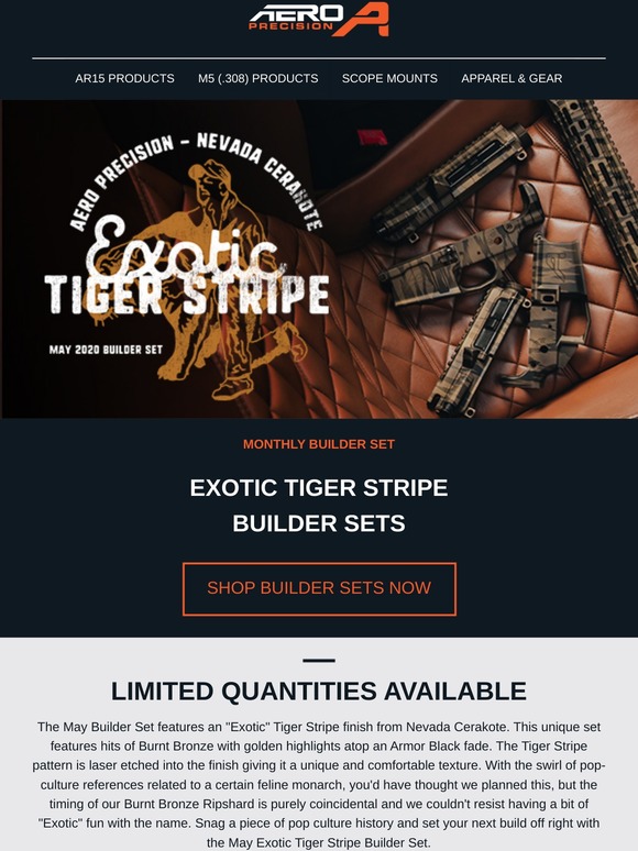 Aero Precision: May Builder Sets Now Available! | Milled