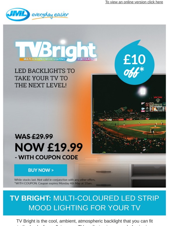 JML Direct: Take your TV to the next level | Milled