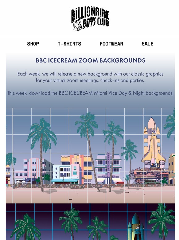 Billionaire Boys Club: BBC ICECREAM Zoom Backgrounds | Milled