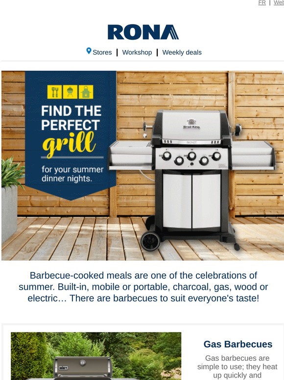 RONA: Are you ready for BBQ season? ♨️ | Milled