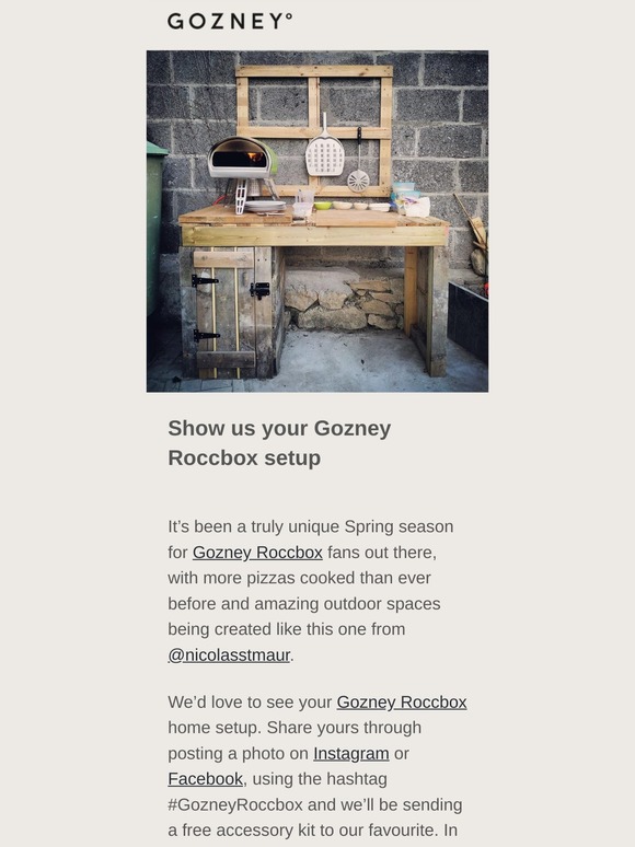 Gozney: Show us your Gozney Roccbox setup | Milled