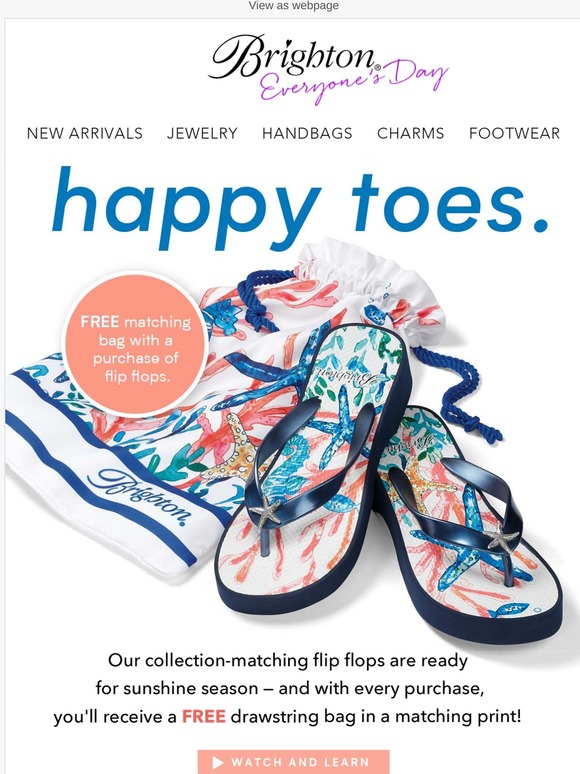 Brighton: It's FLIP-FLOP Season! | Milled