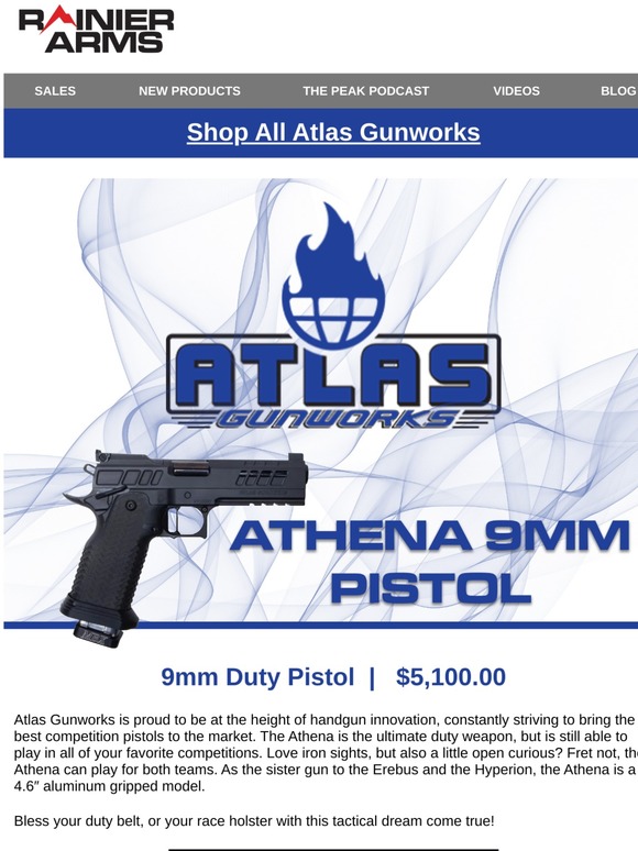 Rainier Arms: Shop Atlas Gunworks: Ultra premium tactical and ...
