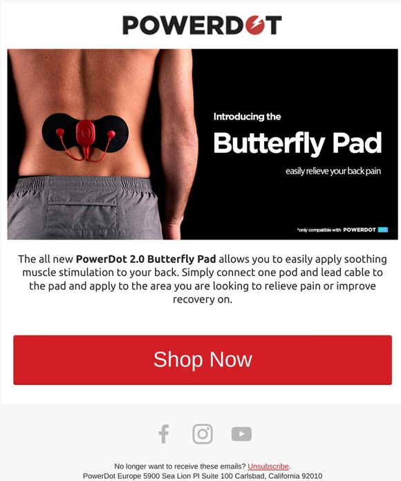 PowerDot: Introducing The PowerDot Butterfly Pad | Milled