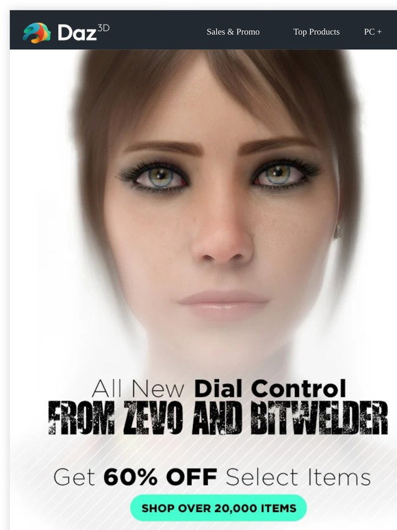 DAZ 3D: All New Dial Control from Zev0 and Bitwelder | Milled