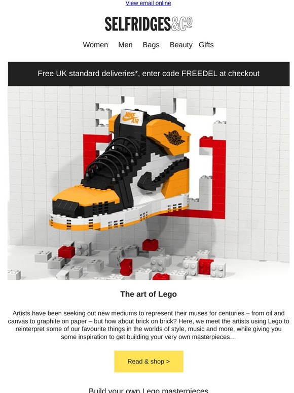 Selfridges: The art of Lego | Milled