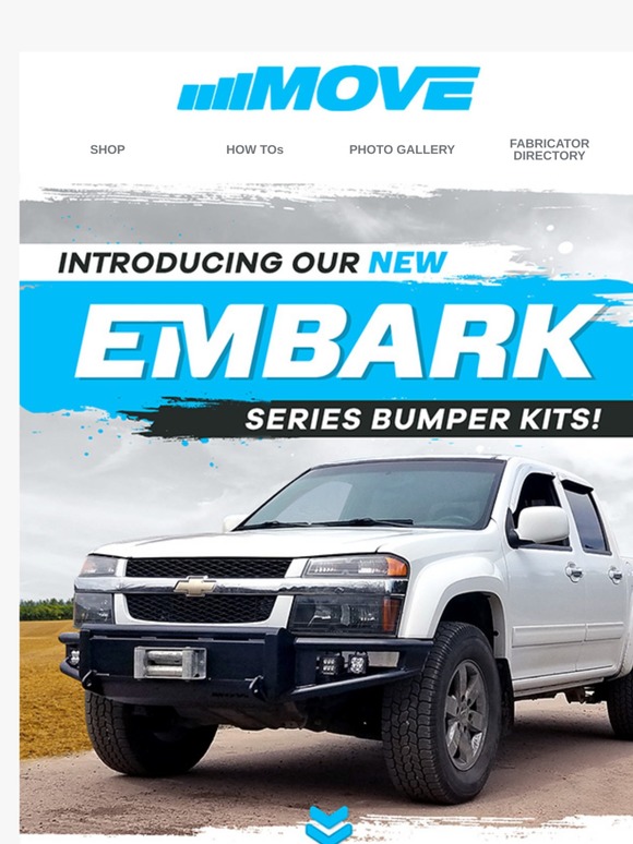 MOVE Bumpers: 💥 NEW - Embark Series Bumper Kit 💥 | Milled