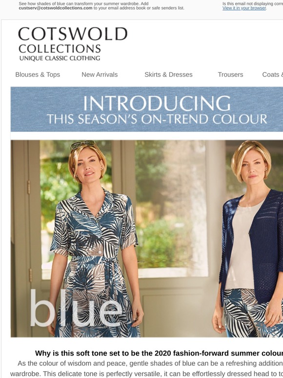 Cotswold Collections: Introducing this season's on-trend colour... | Milled