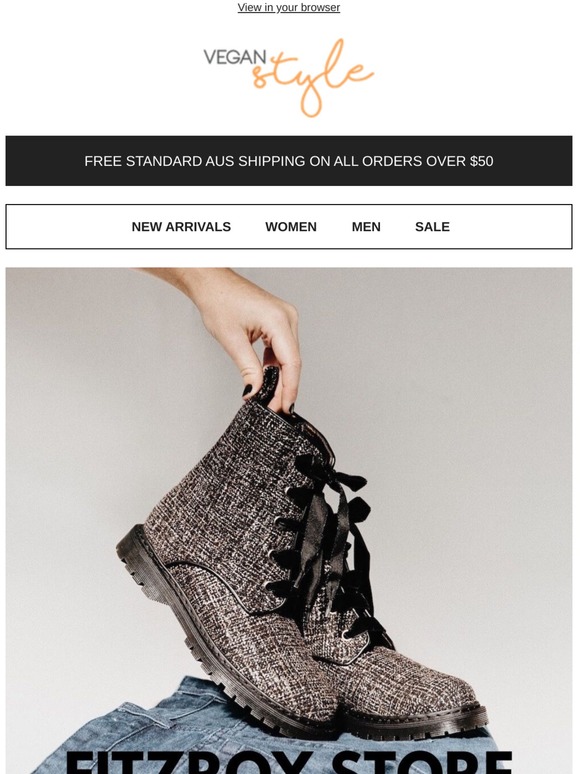 Vegan Style: We're Back! Fitzroy Store Now Re-Open 👋 | Milled