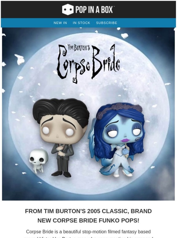 Pop In A Box: The Brand New Corpse Bride Funko Pops Are Out Now👰! | Milled
