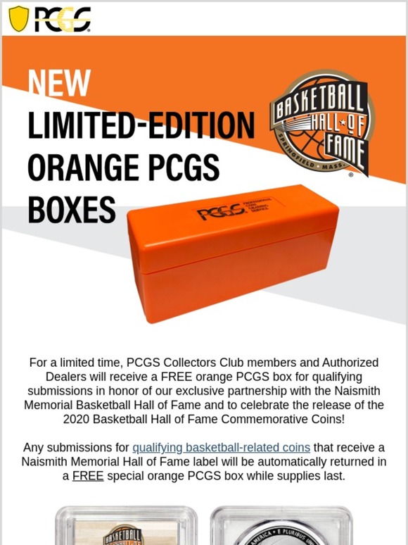 PCGS: Limited-Edition Orange PCGS Boxes | Milled