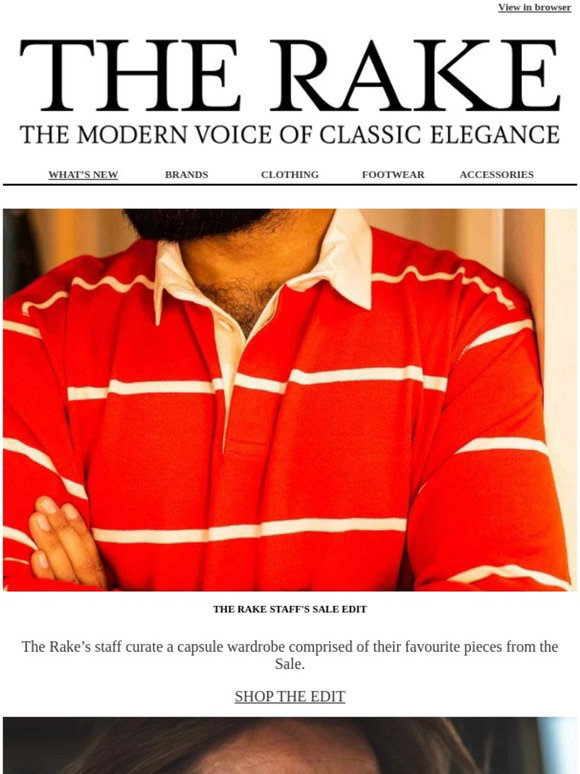 The Rake: The Rake Staff's Sale Edit | Milled