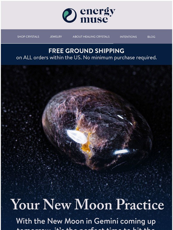 Energy Muse: Download Your New Moon Wishes Worksheet | Milled