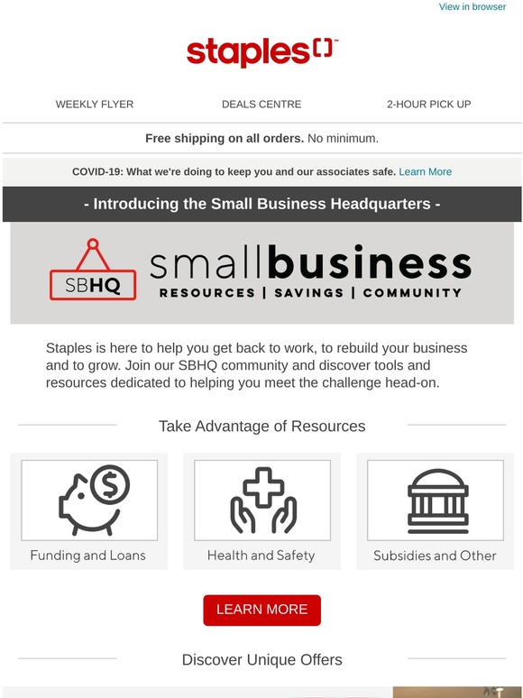 Staples: Introducing the Small Business Headquarters | Milled